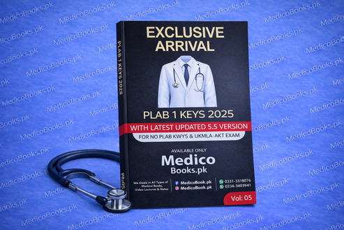 PLAB Keys UKMLA 5.5 Version 2025 for PLAB 1 | MedicoBooks.pk
